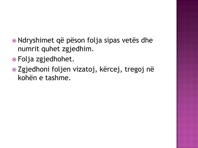 Folja ne kohen e tashme | PDF