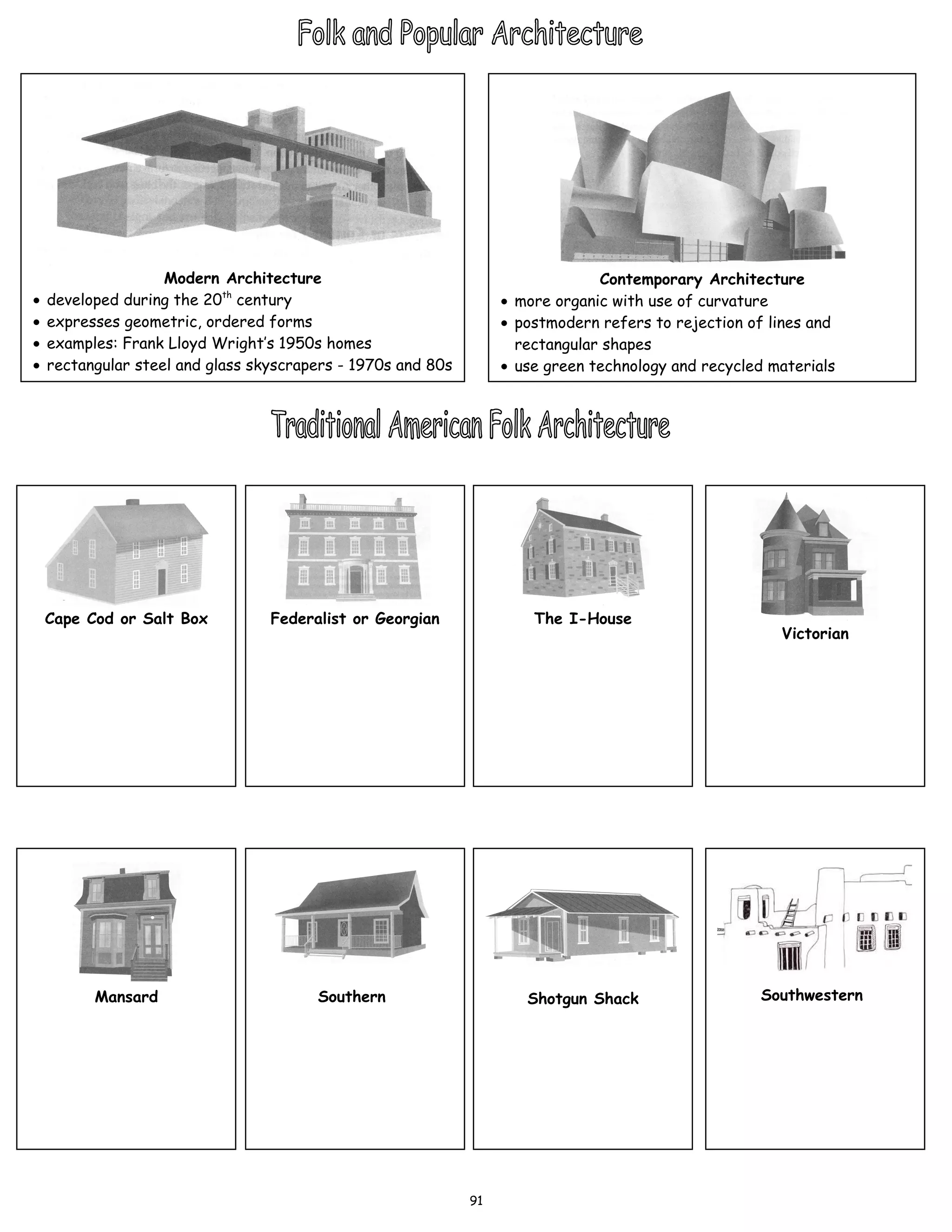 Folk and pop architecture | DOC