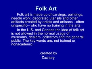 Folk Art | PPT