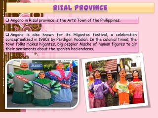 Folk Arts and Design of some provinces of luzon | PPSX