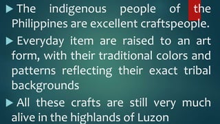 Folk arts of Luzon | PPTX