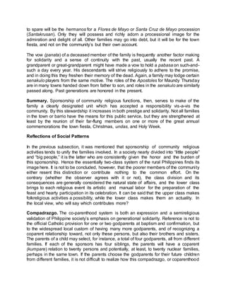 Folk catholicism in the philippines | DOCX