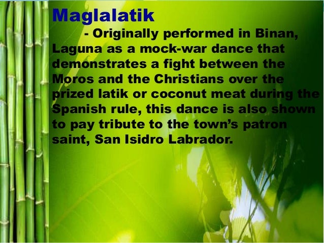 maglalatik history tagalog