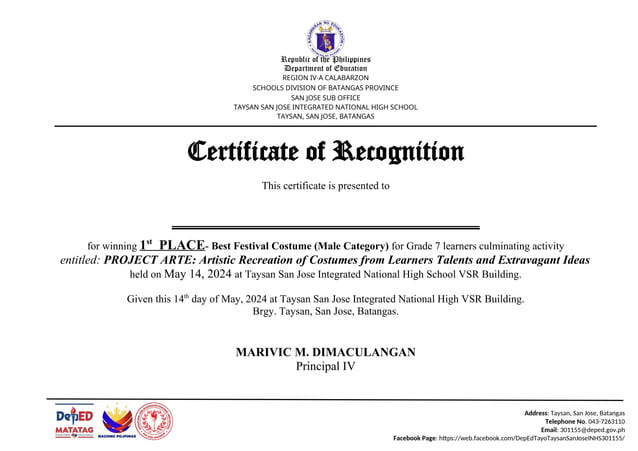 Folk dance CertificateS.docx certificate | DOCX