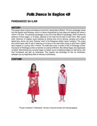 Folk dance in each region in the philippines | PDF