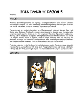 Folk dance in each region in the philippines | PDF