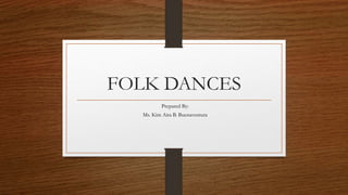 Folk dances | PPTX