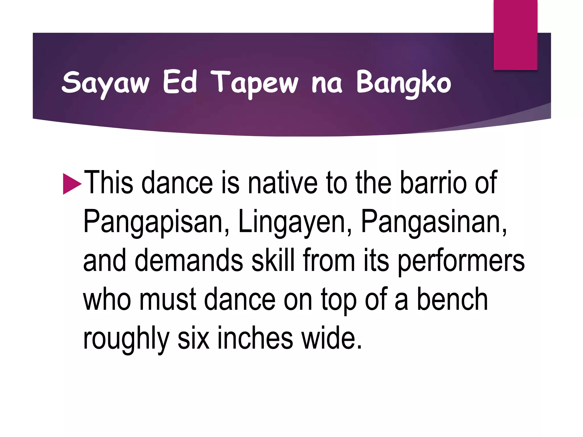 Folk dances- Grade 7 | PPTX