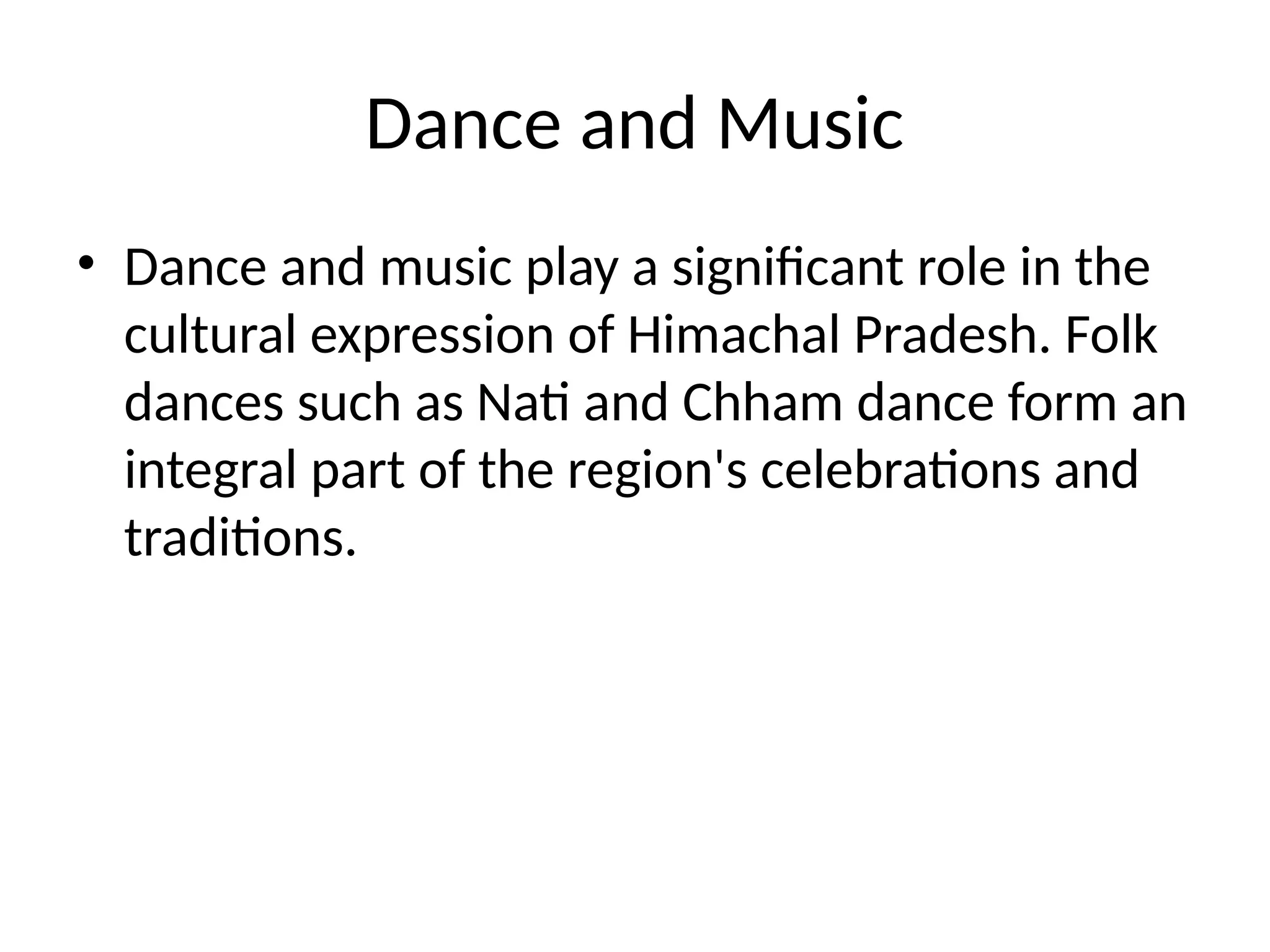 Folk Dances of Himachal Pradesh: A Glimpse into a Rich Tradition | PPTX