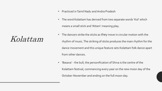 Folk dances of south india | PPTX