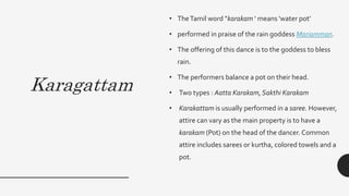 Folk dances of south india | PPTX