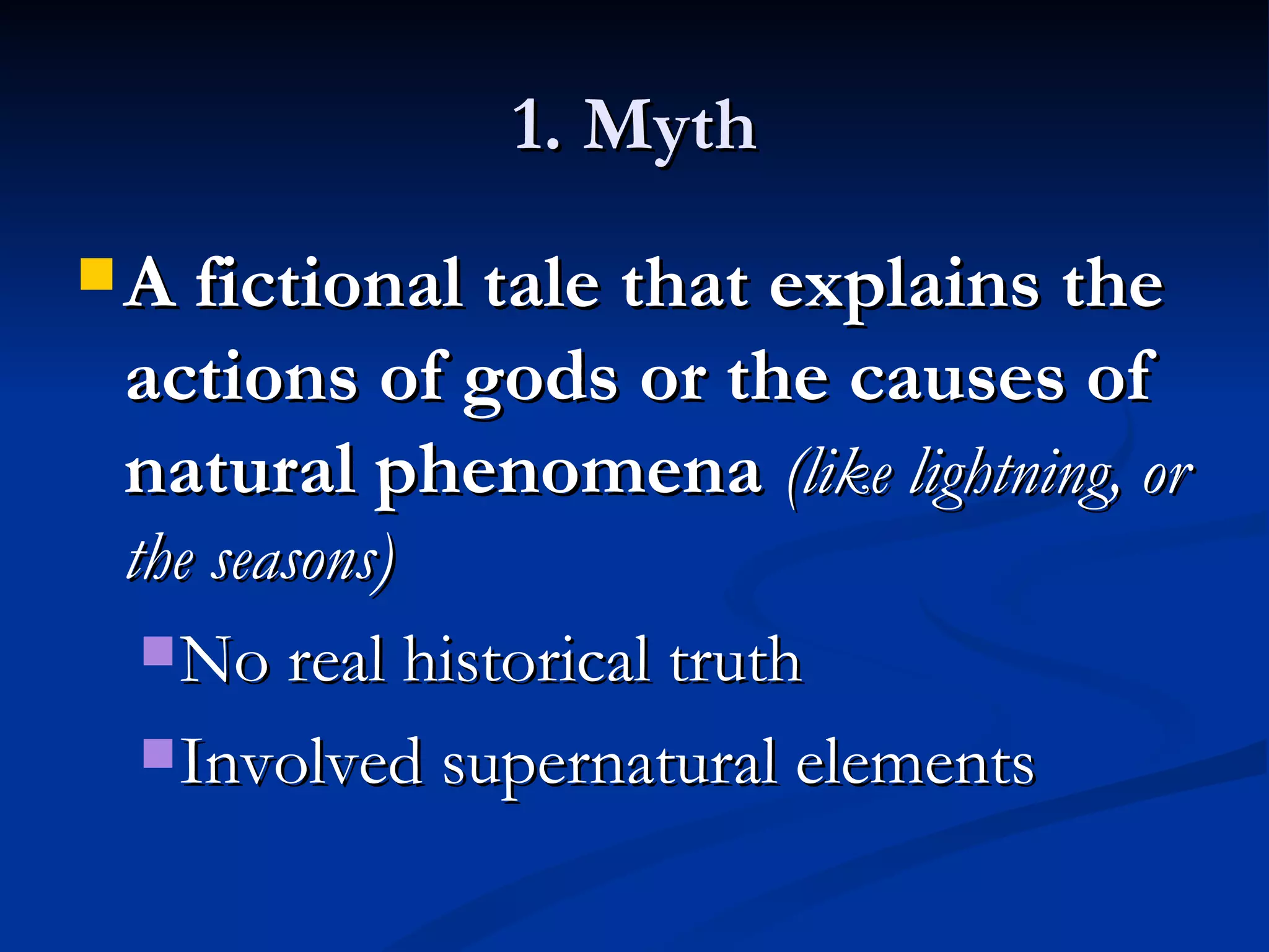 Folk literature 1 | PPT