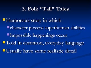 Folk literature 1 | PPT