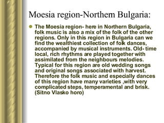 Folklore Regions In Bulgaria by Boliana | PPT