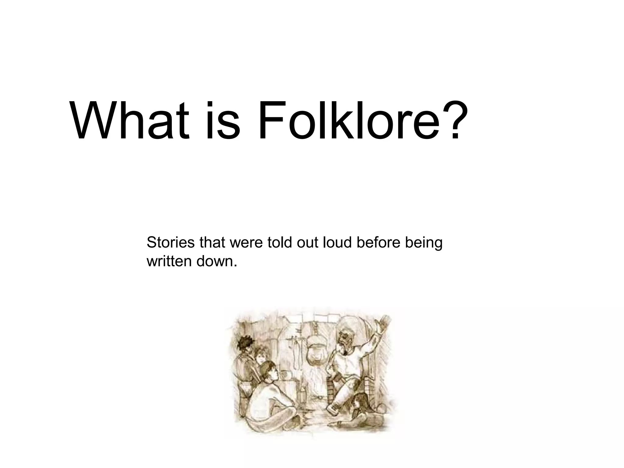 Folklore 4th Grade | PPT