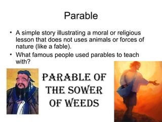 Folklore 4th Grade | PPT