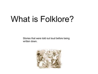 Folklore 4th Grade | PPT