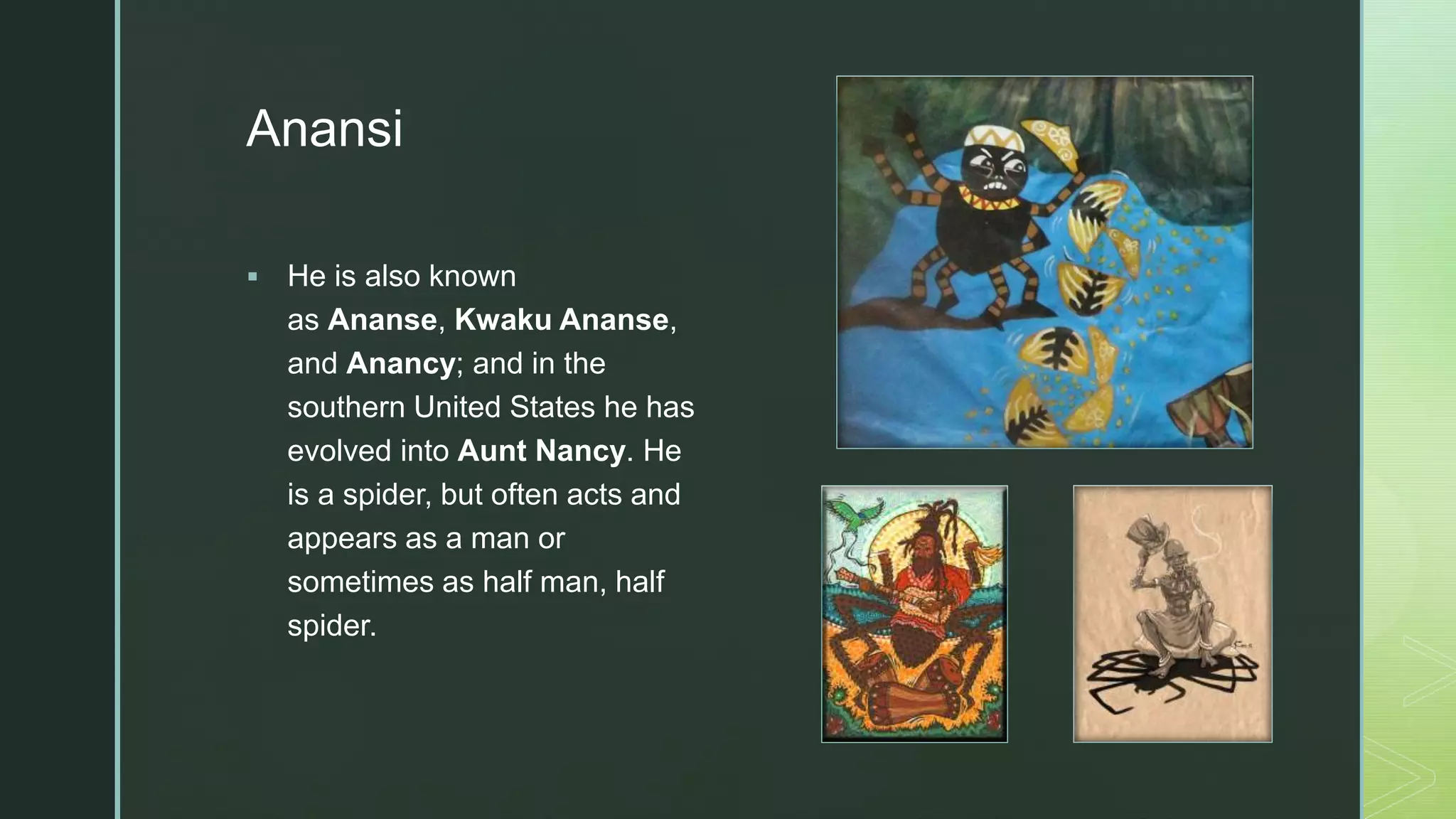 Folklore and Anansi Part 1 | PPTX