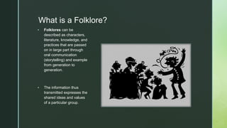 Folklore and Anansi Part 1 | PPTX