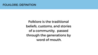 Folklore and brand | PDF