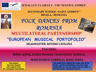 Folklore & dances - Romania 2011 | PPT