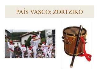 FOLKLORE ESPAÑOL - INSTRUMENTOS Y DANZAS.pptx