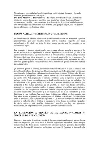 Folklore exposición | DOCX