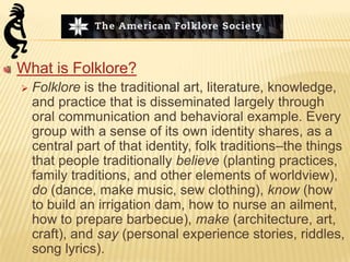 Folklore & Fairytales-2007 | PPTX