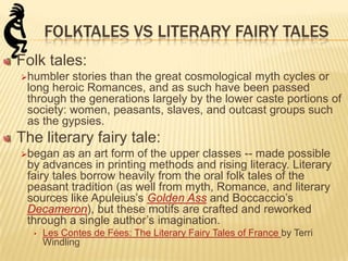 Folklore & Fairytales-2007 | PPTX