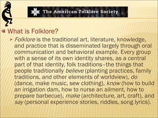 Folklore & Fairytales--2003 | PPT