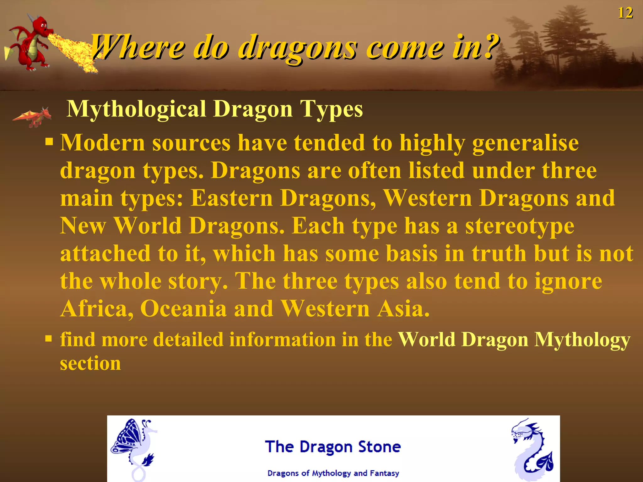 Folklore and Fairytales: Here There Be Dragons! | PPT