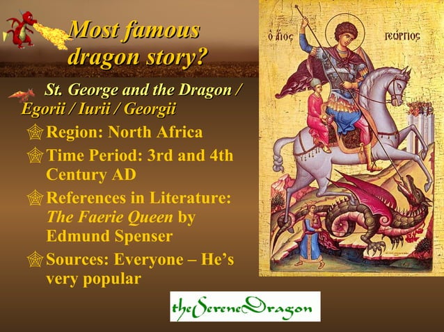 Folklore and Fairytales: Here There Be Dragons! | PPT