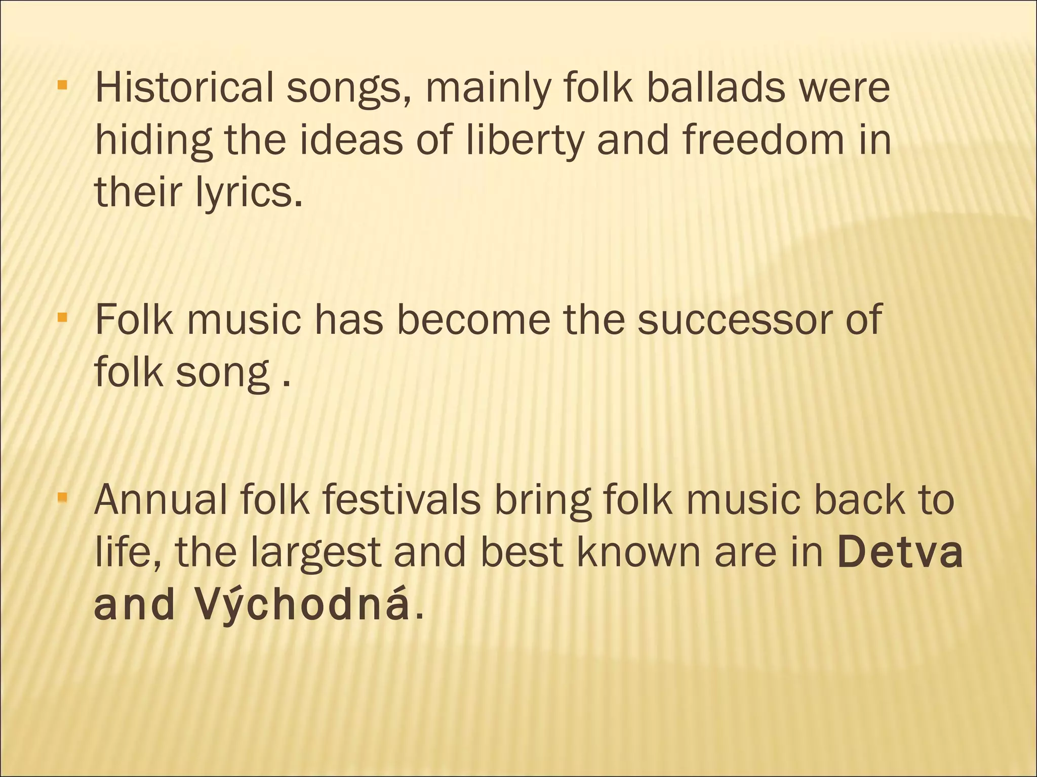 Folklore in Slovakia | PPT