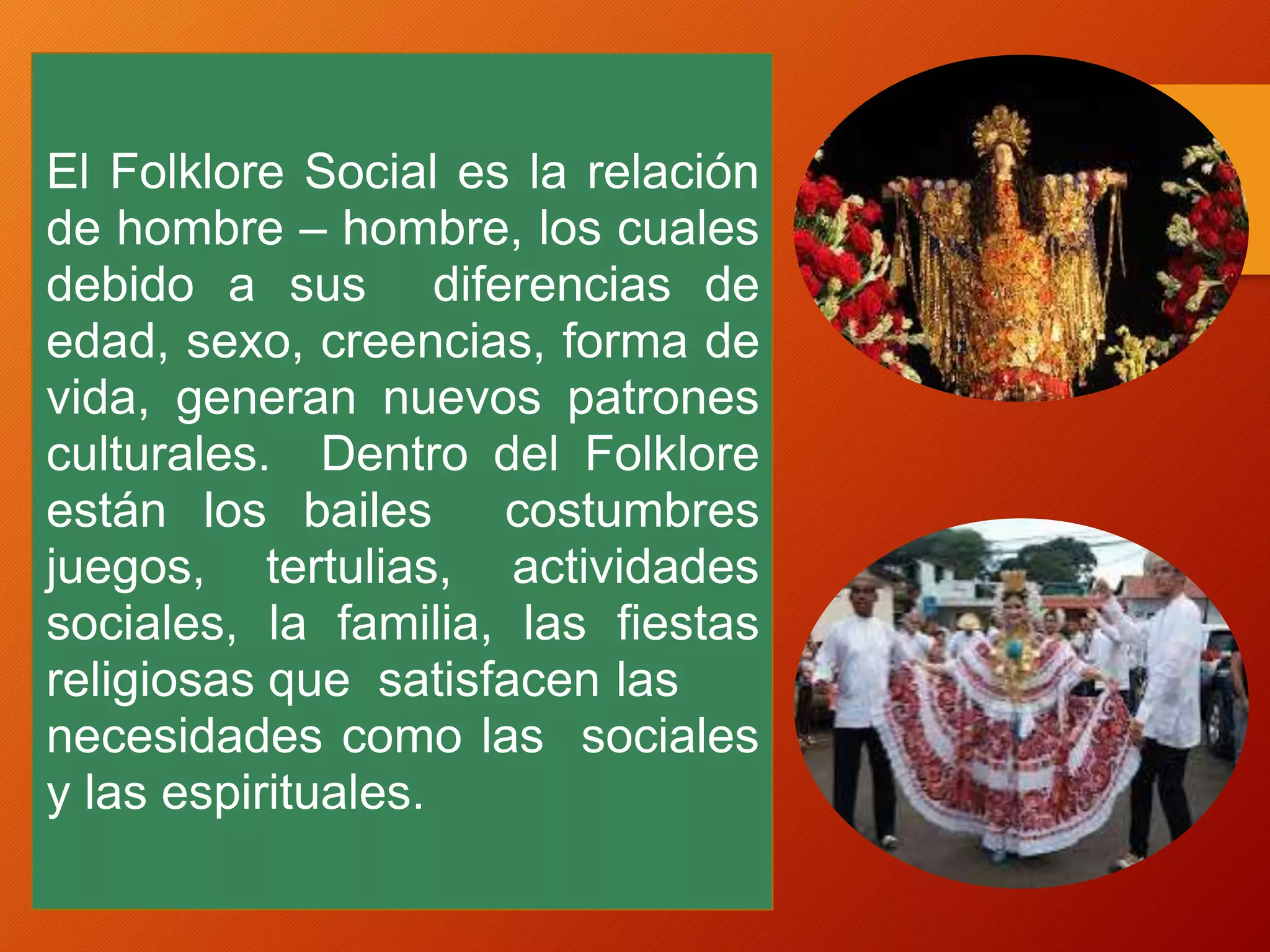 Folklore social | PPTX