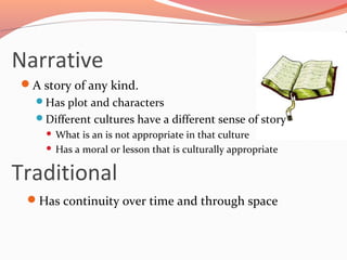 Folklore: Introduction and Terms | PPT