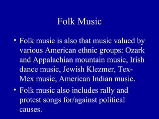 Folk music(1) | PPT