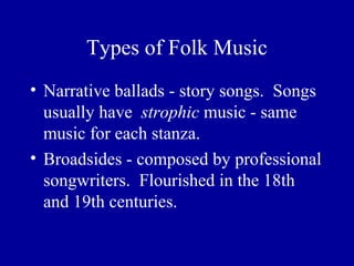 Folk music(1) | PPT