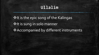 Folk music of the cordillera highlands | PPTX