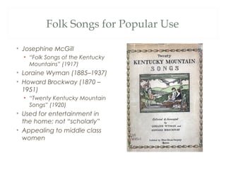 Folk music part 1 | PPT