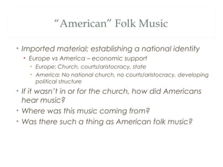 Folk music part 1 | PPT