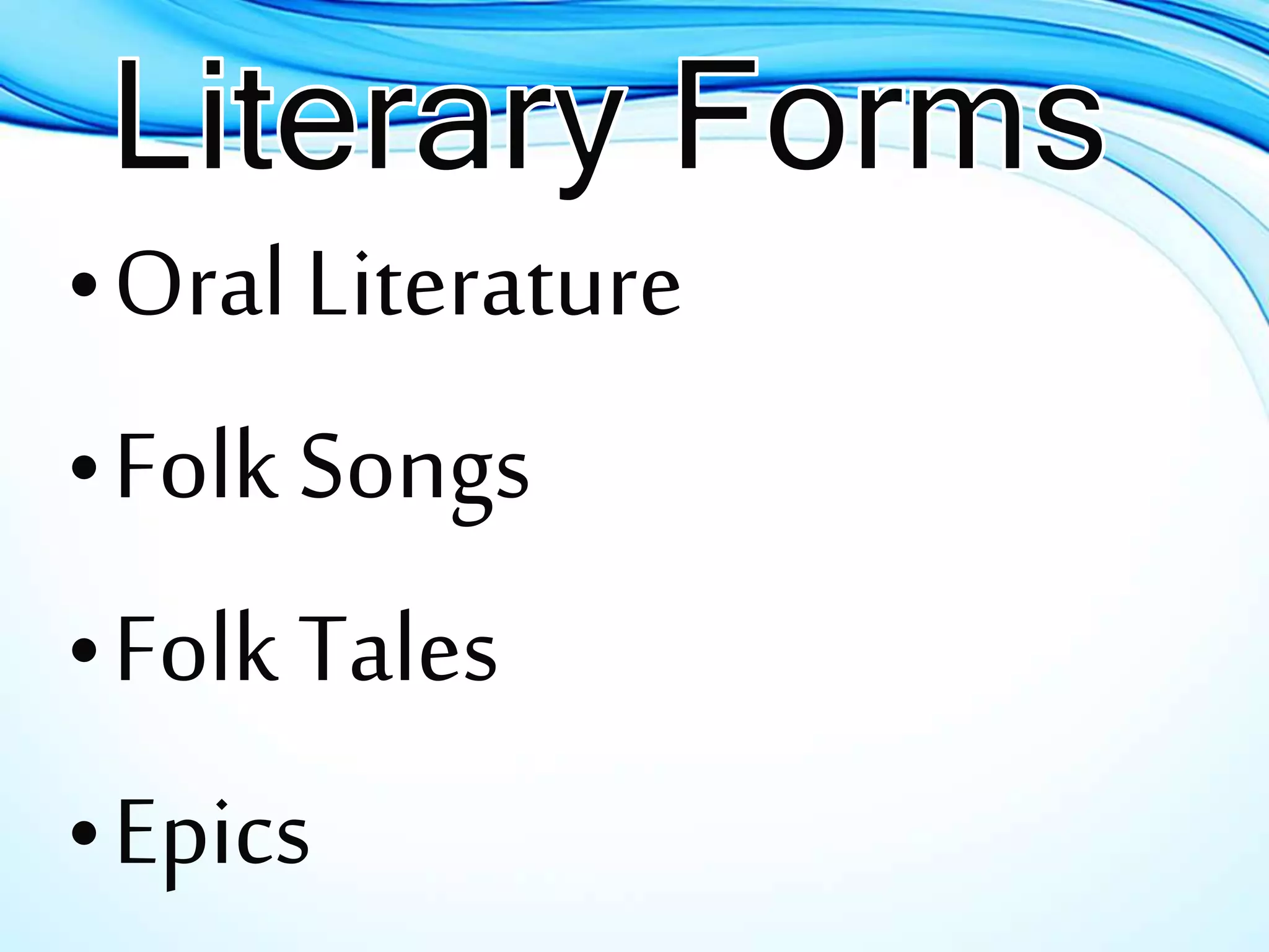 Philippine Literature - Folk Narratives Grade 7 | PPTX