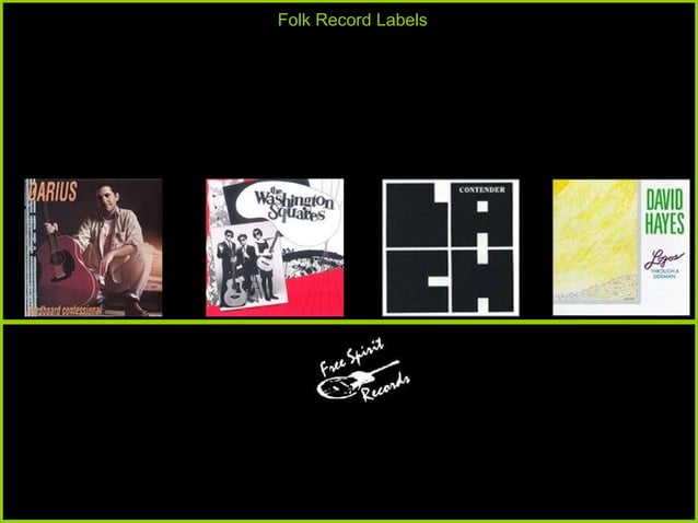 Folk record labels research | PPT