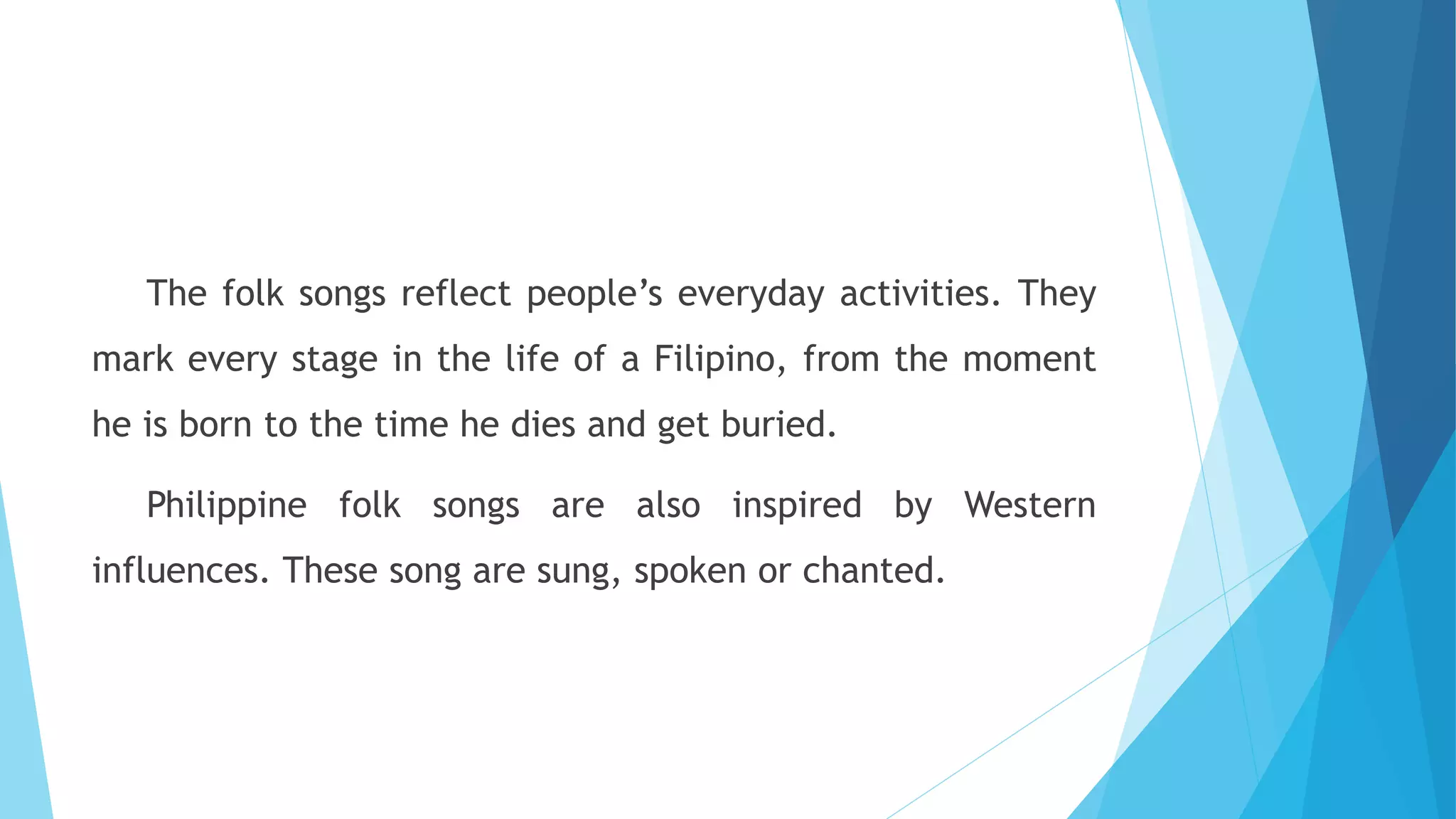 Folk songs | PPTX