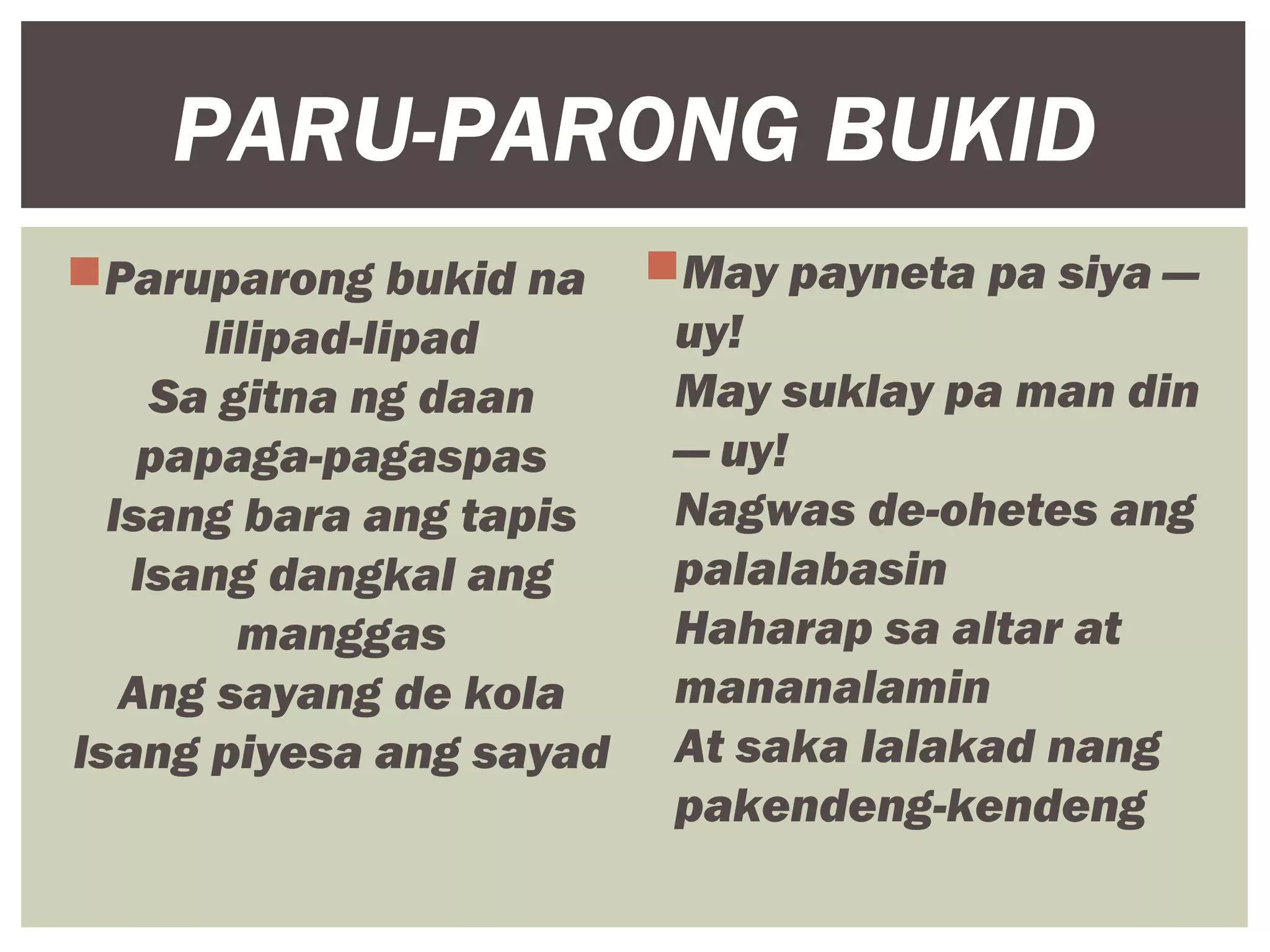 Folk songs- Grade 7 | PPT
