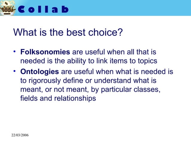 Folksonomies: a bottom-up social categorization system | PPT ...