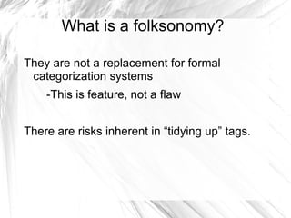 Folksonomy | ODP
