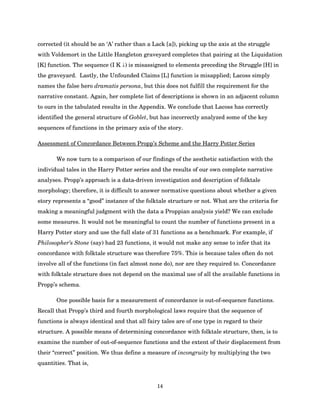 Folktale Structure as the Key to the Success of the Harry Potter Series ...