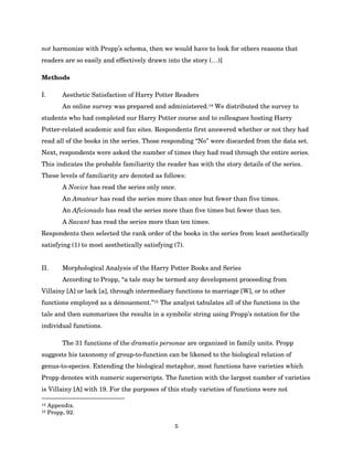 Folktale Structure as the Key to the Success of the Harry Potter Series ...