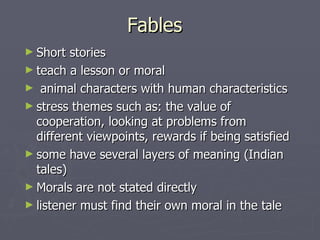 Folktales | PPT