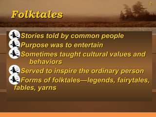 Folktales | PPT